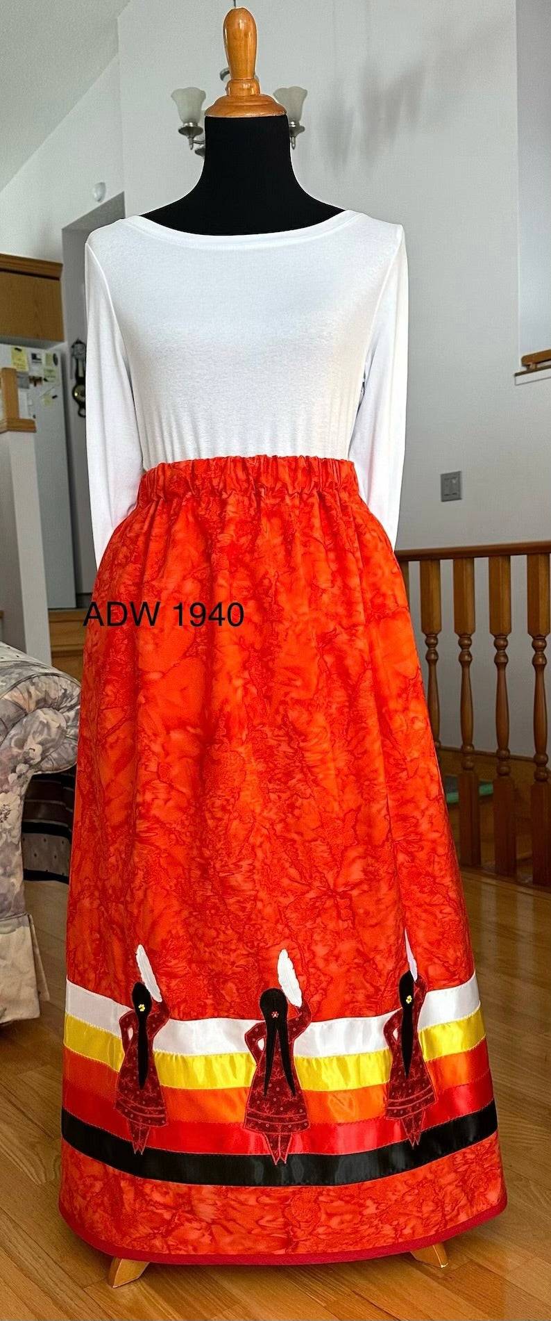 RS1940 Ribbon Skirt – aboriginaldesignwear